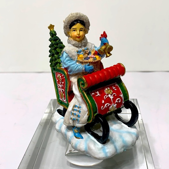Vintage | Holiday | Vintage Sleigh Rider Figurine Kolyada Russia | Poshmark